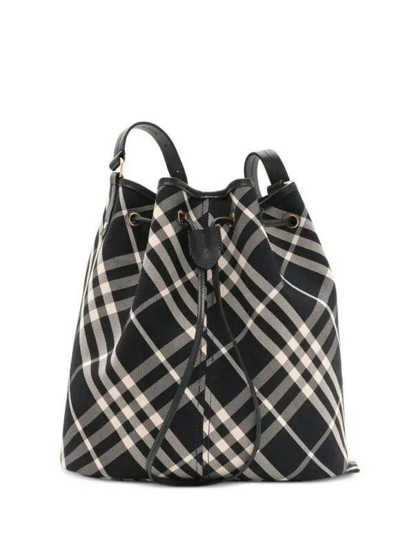 Burberry Check Bucket Bag