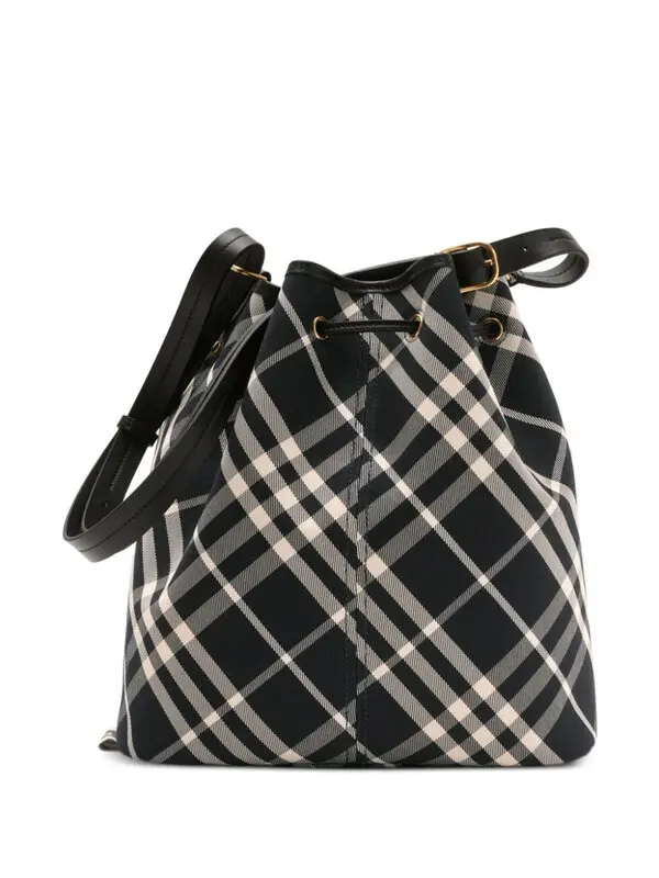 Burberry Check Bucket Bag
