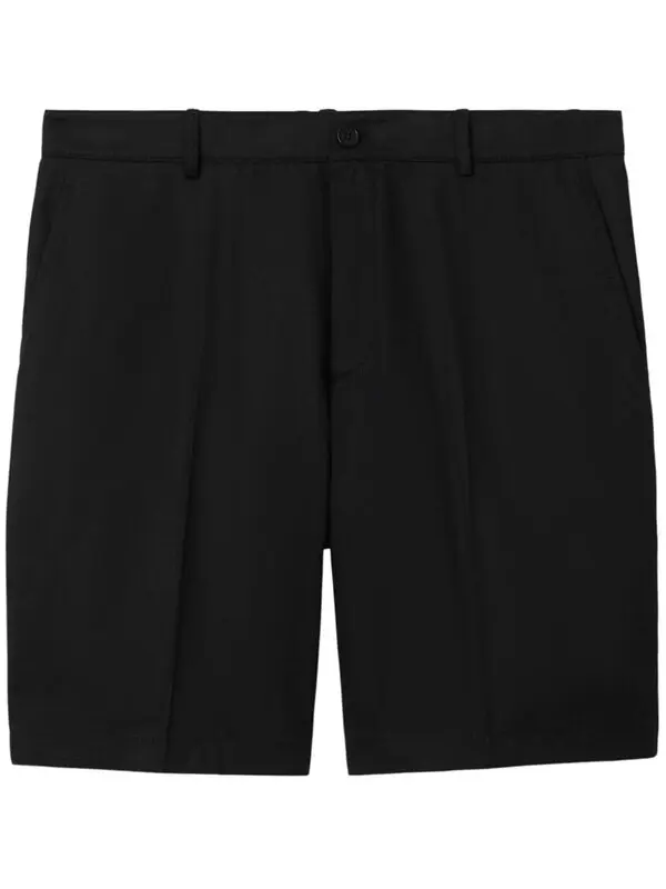 Burberry Cotton Gabardine Shorts
