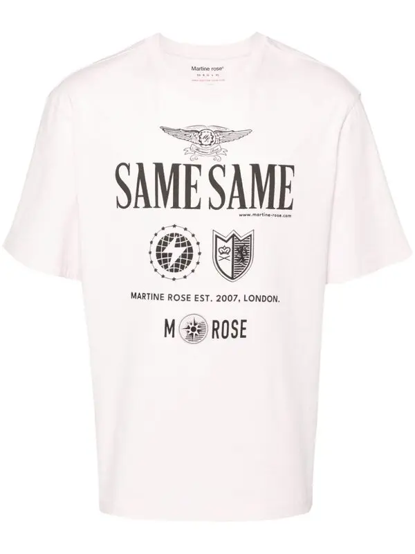 Martine Rose Text-print T-shirt