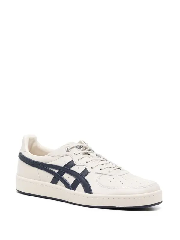 Onitsuka Tiger Gsm Sd Leather Sneakers - Neutrals