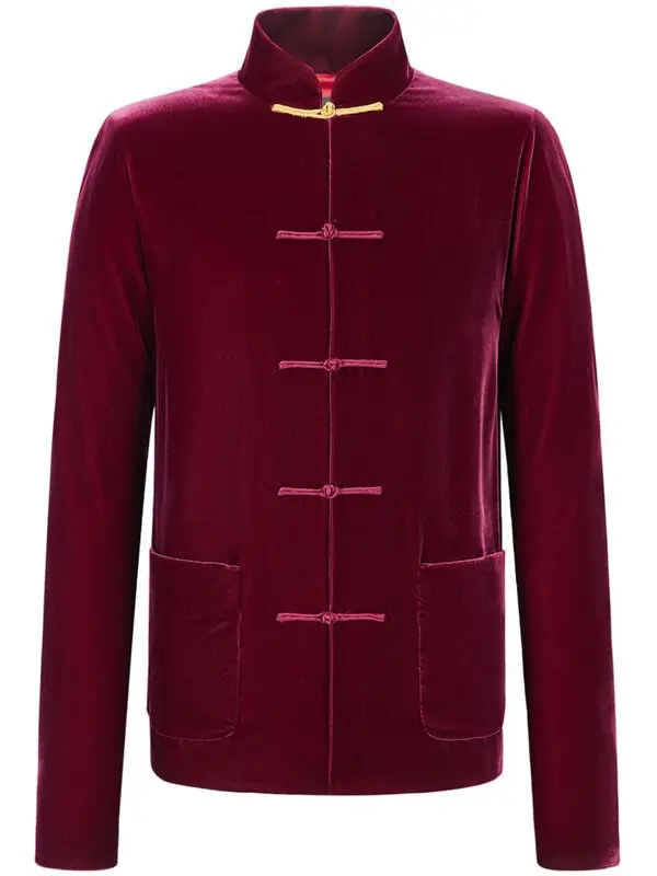 Shanghai Tang X Jacky Tsai Velvet Shirt Jacket
