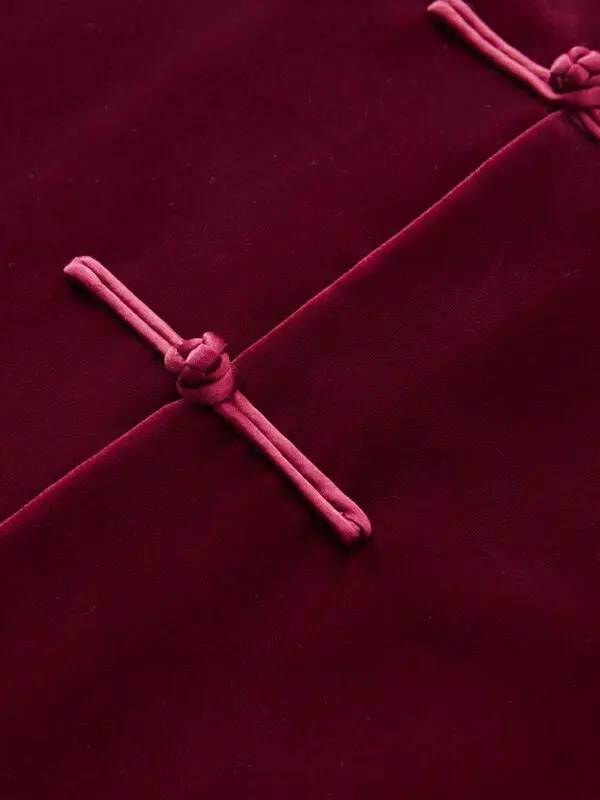 Shanghai Tang X Jacky Tsai Velvet Shirt Jacket
