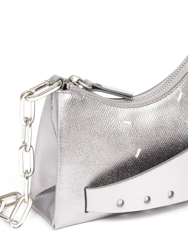 MAISON MARGIELA Snatched Hobo Bag - Silver