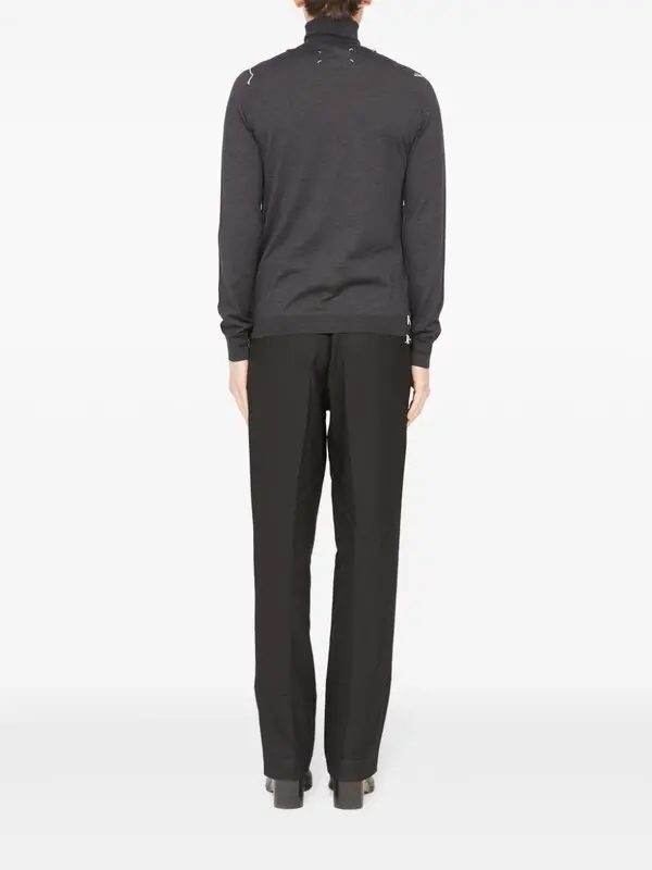 MAISON MARGIELA High-neck Merino-wool Sweater
