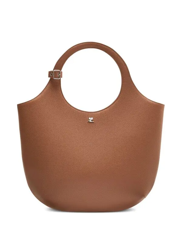 COURREGES Holy Medium Tote Bag - Brown