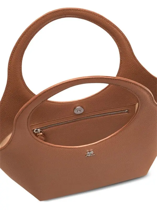 COURREGES Holy Medium Tote Bag - Brown