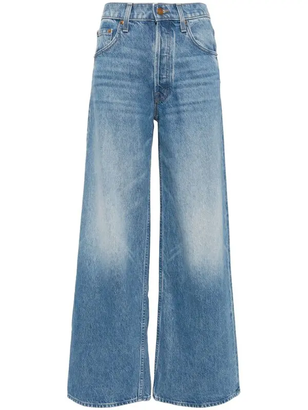 MOTHER Recycled Cotton-lyocell Blend Denim Jeans