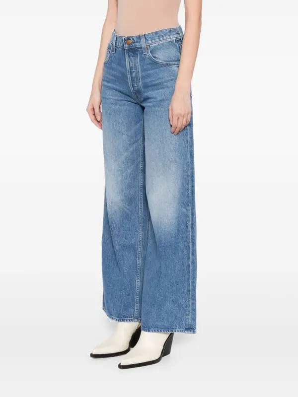 MOTHER Recycled Cotton-lyocell Blend Denim Jeans