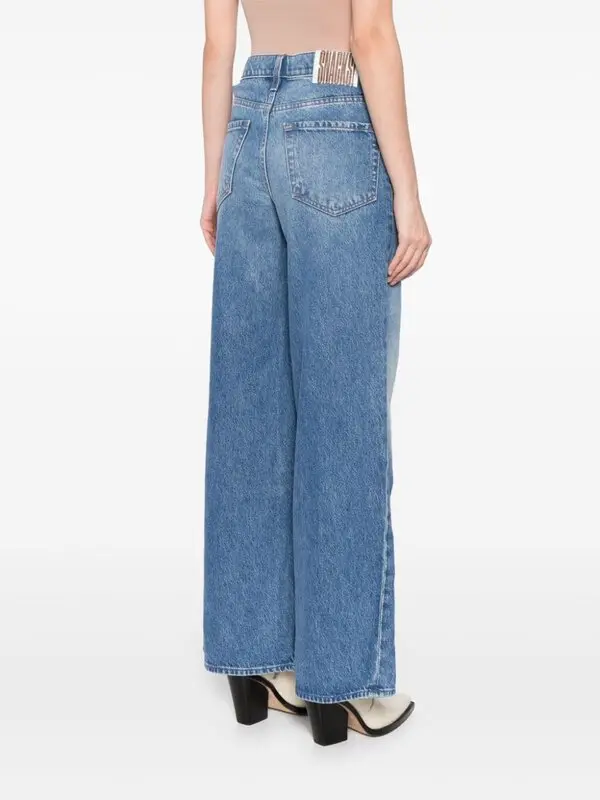 MOTHER Recycled Cotton-lyocell Blend Denim Jeans