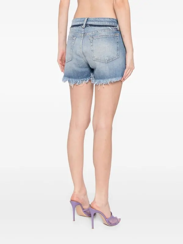 FRAME Le Garçon Denim Shorts
