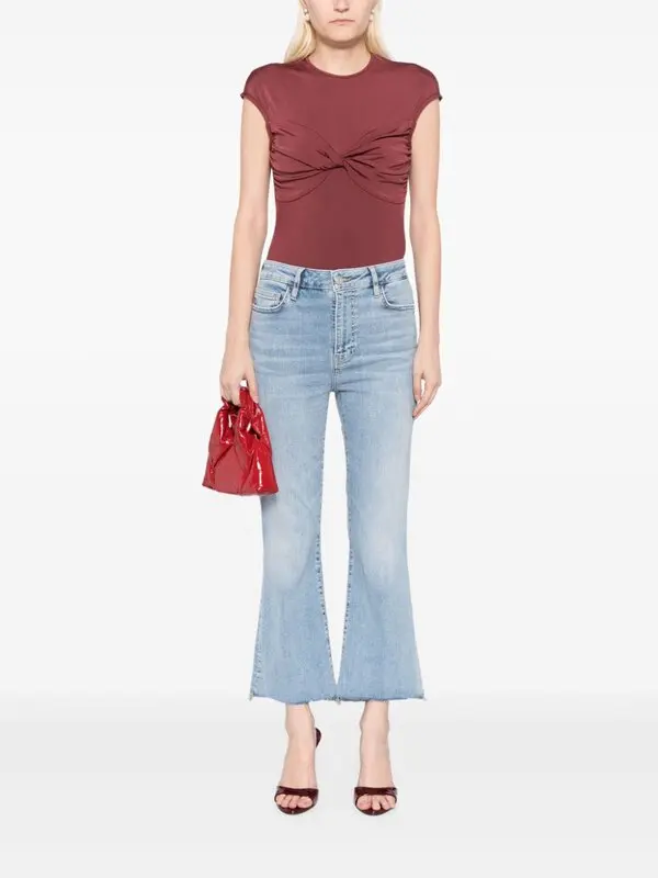 FRAME Le Crop Mini Fraied Jeans