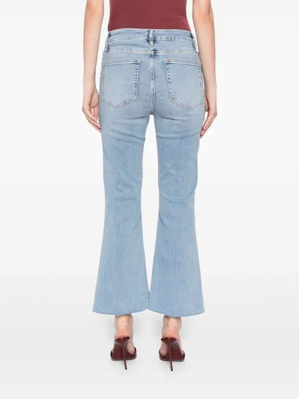 FRAME Le Crop Mini Fraied Jeans