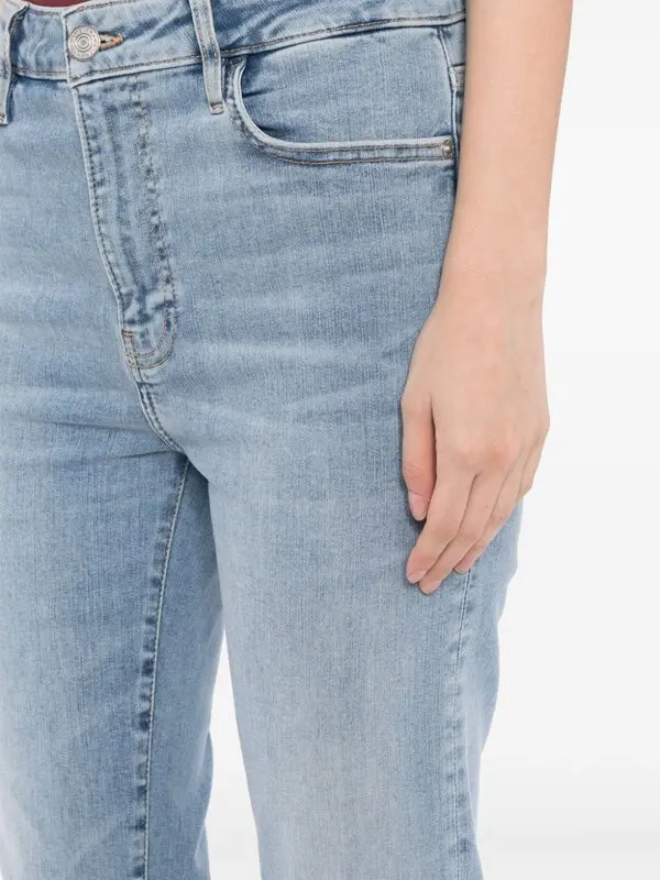 FRAME Le Crop Mini Fraied Jeans
