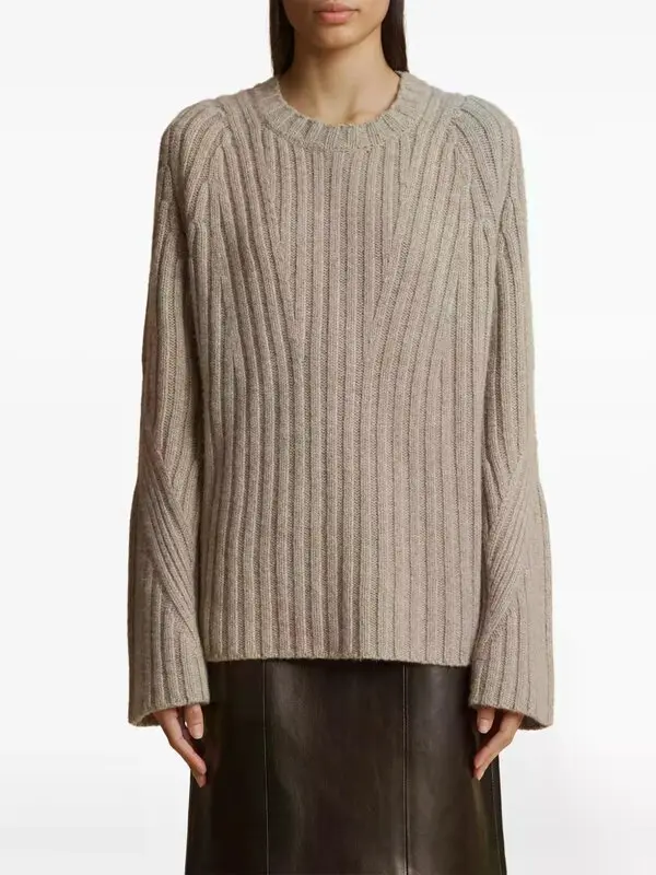 Khaite The Calvin Jumper - Neutrals
