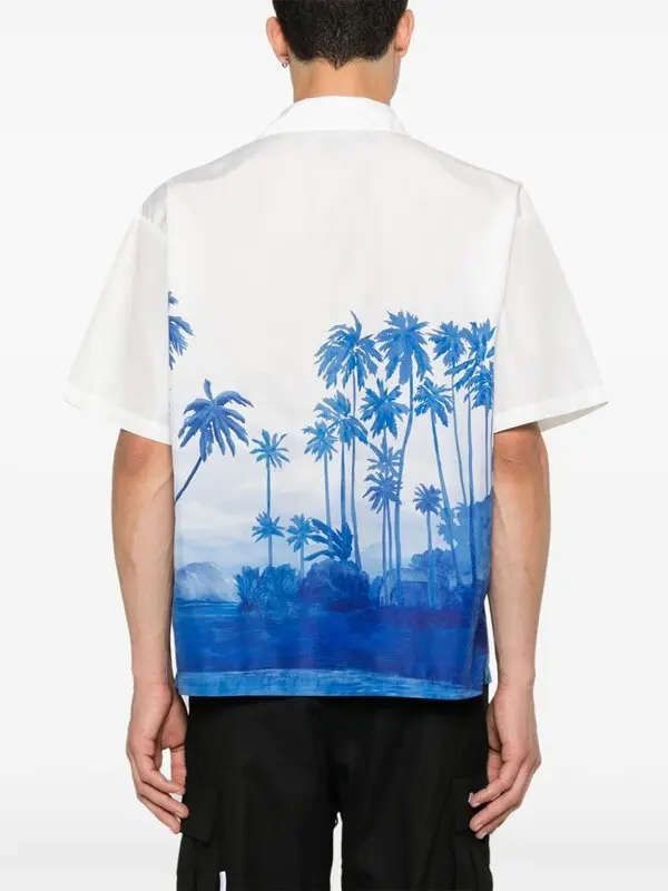 NEIGHBORHOOD Palm Tree-print Shirt