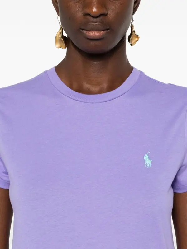 Polo Ralph Lauren Jersey Cotton T-shirt - Purple