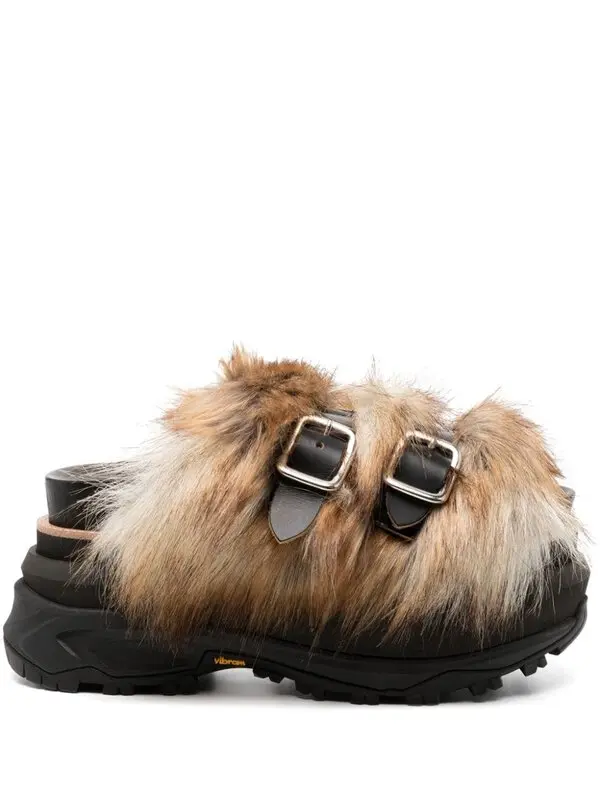 Sacai Wingtip Sandals In Brown - 36% Off | Editorialist
