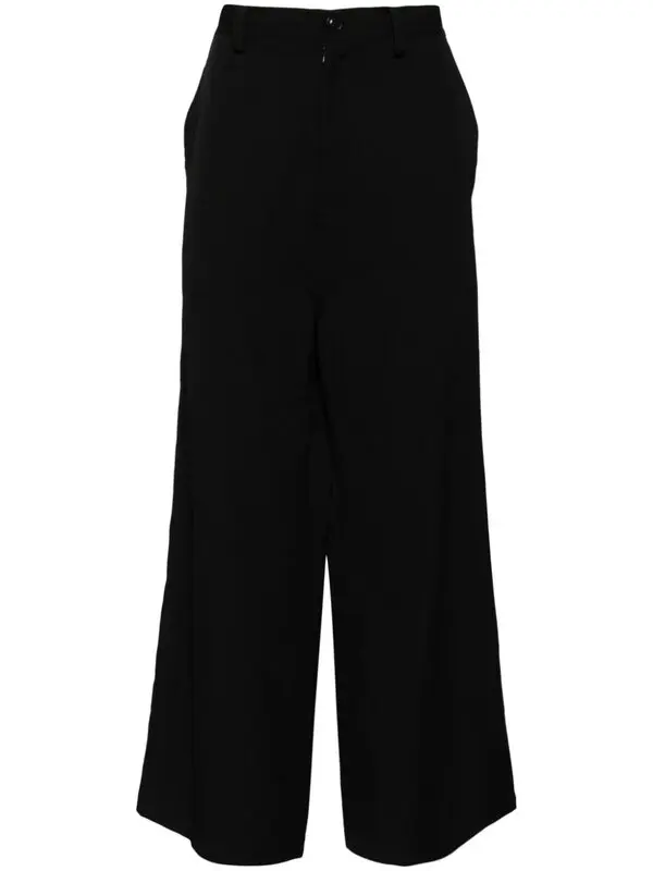Y’s Wide-leg Wool Trousers