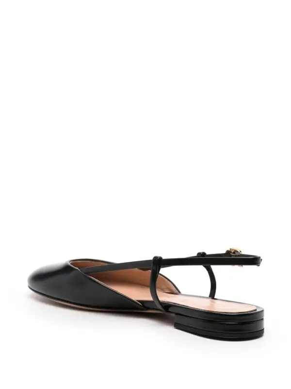 GIANVITO ROSSI Leather Ballet Flats