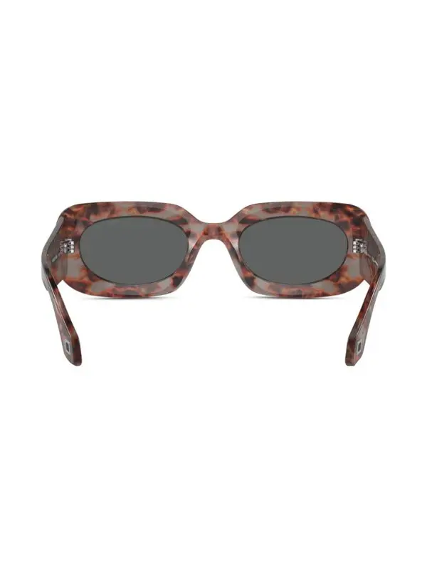 Giorgio Armani Logo-print Sunglasses - Grey