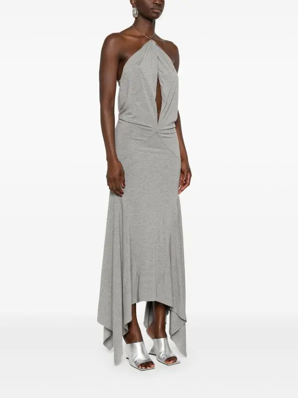 asymmetrical keyhole maxi dress Womens Cocktail Maxi Dress Green S Lace Keyhole Asymmetric Fishtail High  Waist