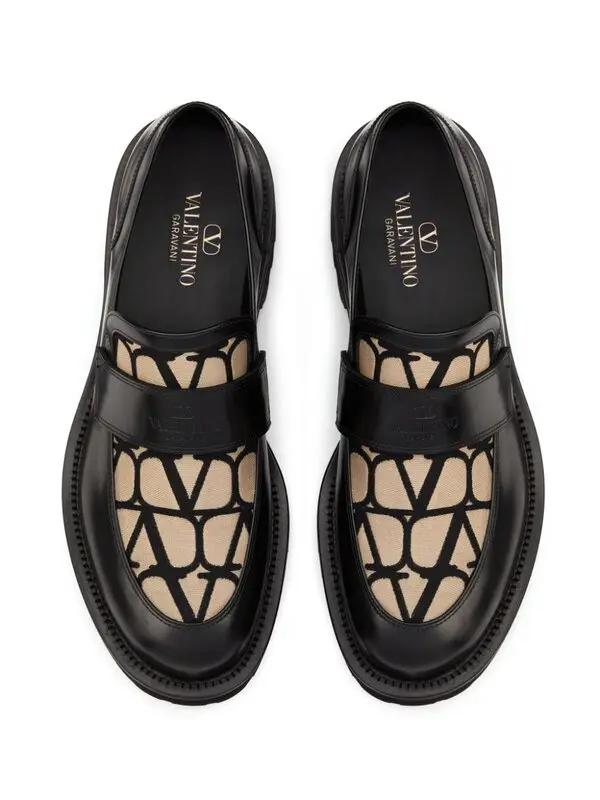 Valentino Garavani Toile Iconographe Loafers