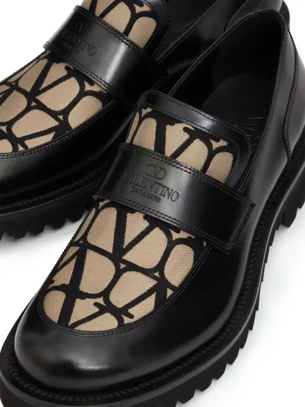 Valentino Garavani Toile Iconographe Loafers