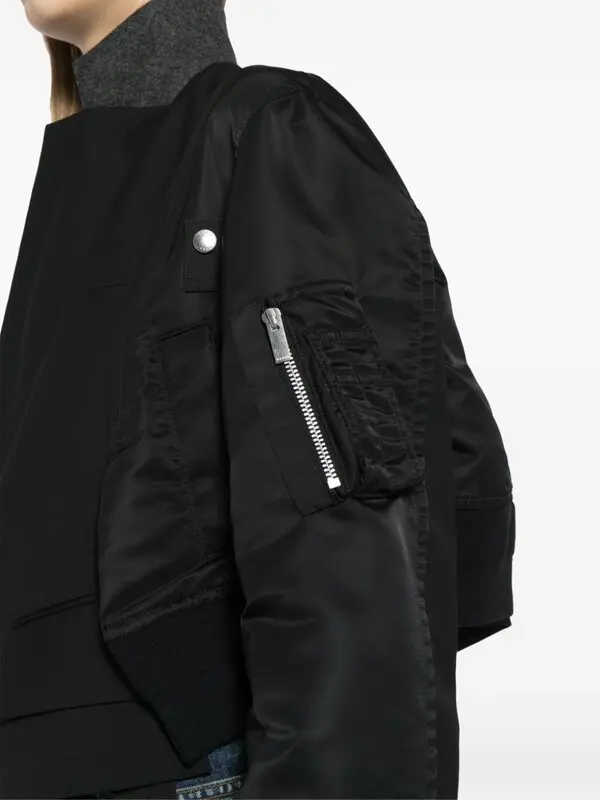 Sacai Panelled Bomber Jacket