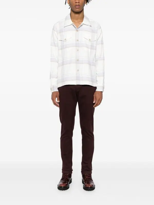 Eleventy Checked Cotton Shirt