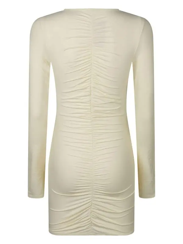 LA REVECHE Lillibet Mini Dress - Neutrals