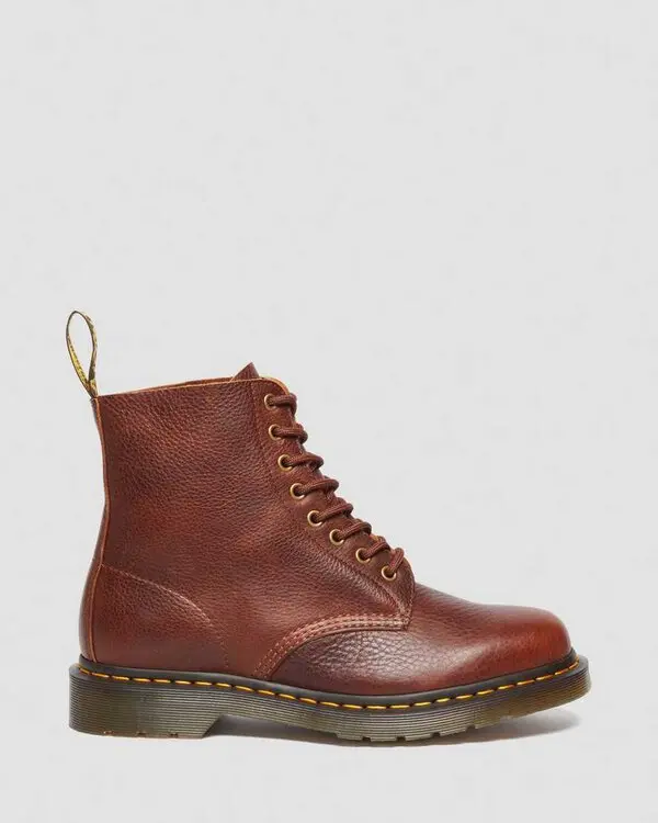 Dr. Martens 1460 Ambassador Leather Lace Up Boots - Brown