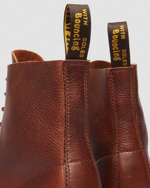 Dr. Martens 1460 Ambassador Leather Lace Up Boots - Brown