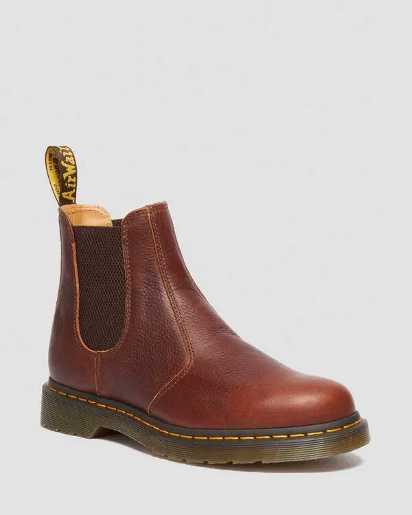 Dr. Martens 2976 Ambassador Leather Chelsea Boots - Brown