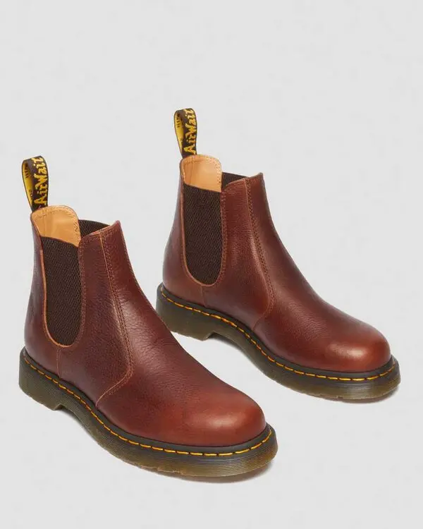 Dr. Martens 2976 Ambassador Leather Chelsea Boots - Brown