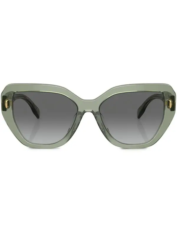 Tory Burch Geometric Frame Sunglasses - Green