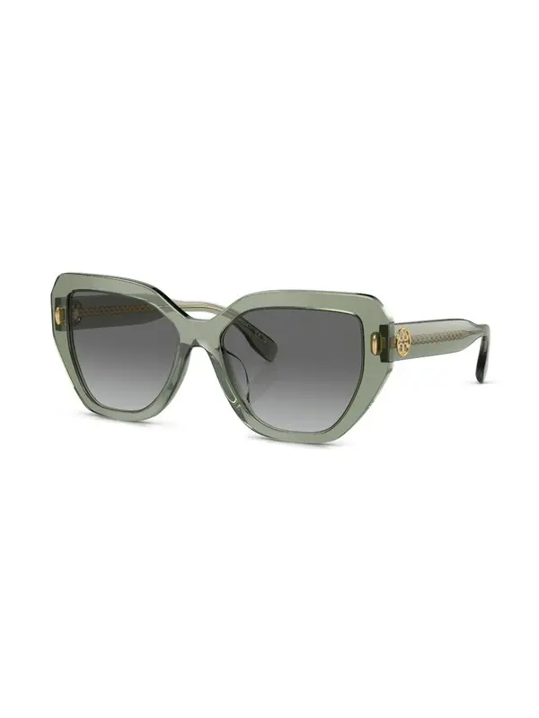 Tory Burch Geometric Frame Sunglasses