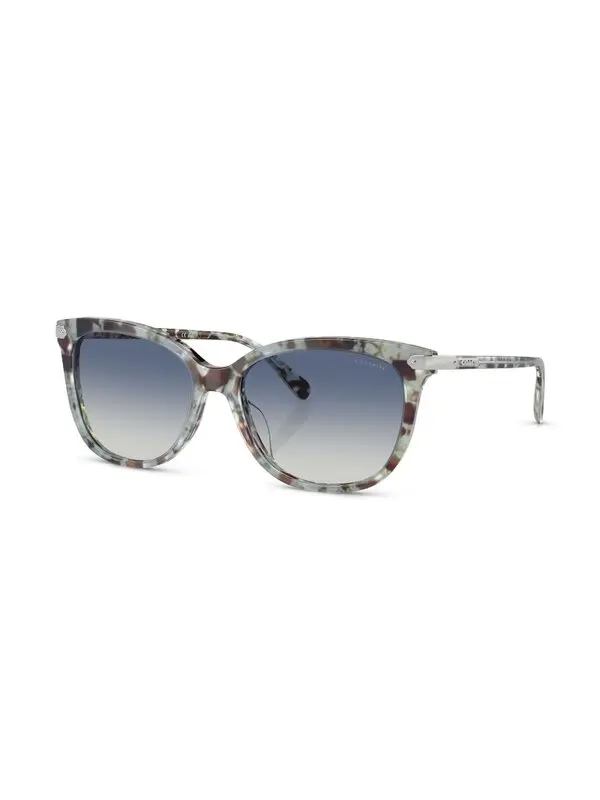 COACH® Tortoiseshell Cat-eye Sunglasses