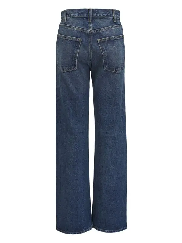 NILI LOTAN Mid-rise Straight-leg Jeans