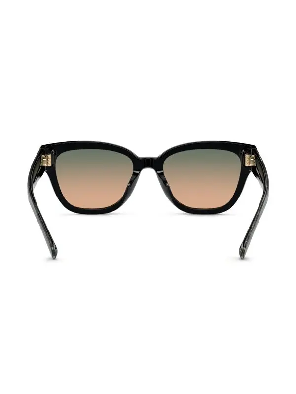 COACH Monogram-pattern Butterfly Sunglasses - Green