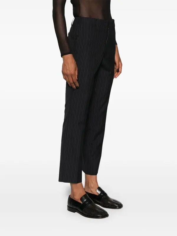 Junya Watanabe Pinstripe Slim-cut Tailored Trousers