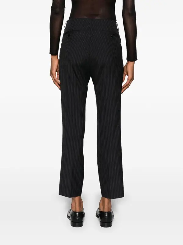 Junya Watanabe Pinstripe Slim-cut Tailored Trousers