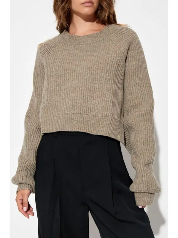 Yohji Yamamoto Open-back Jumper - Neutrals