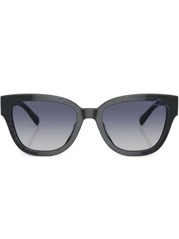 COACH Monogram Butterfly Sunglasses - Blue