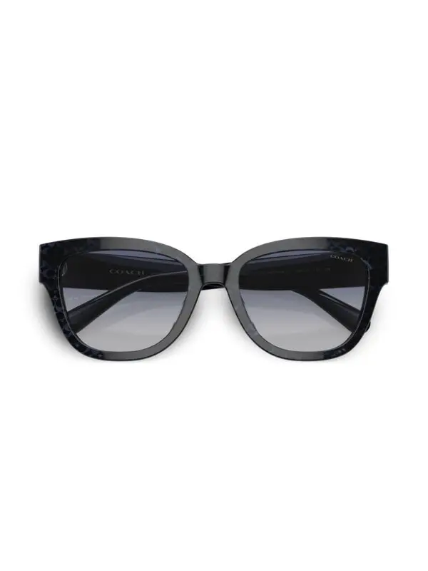 COACH Monogram Butterfly Sunglasses - Blue