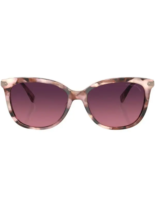 COACH® Tortoiseshell-effect Sunglasses - Pink