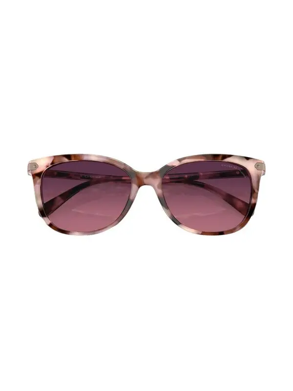 COACH® Tortoiseshell-effect Sunglasses