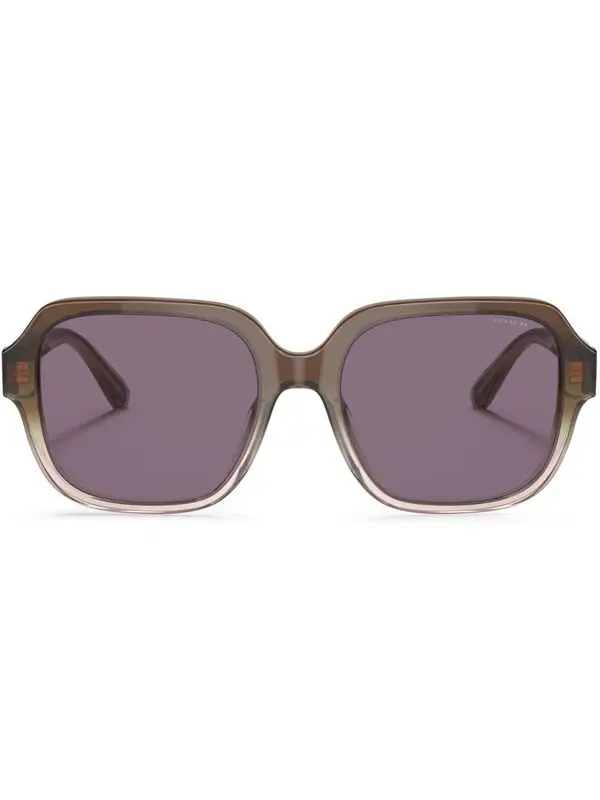 COACH Square-frame Sunglasses - Brown