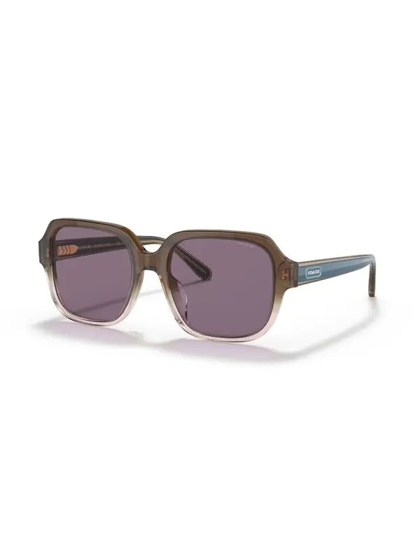 COACH Square-frame Sunglasses - Brown