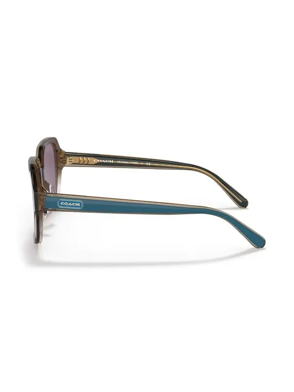 COACH Square-frame Sunglasses - Brown